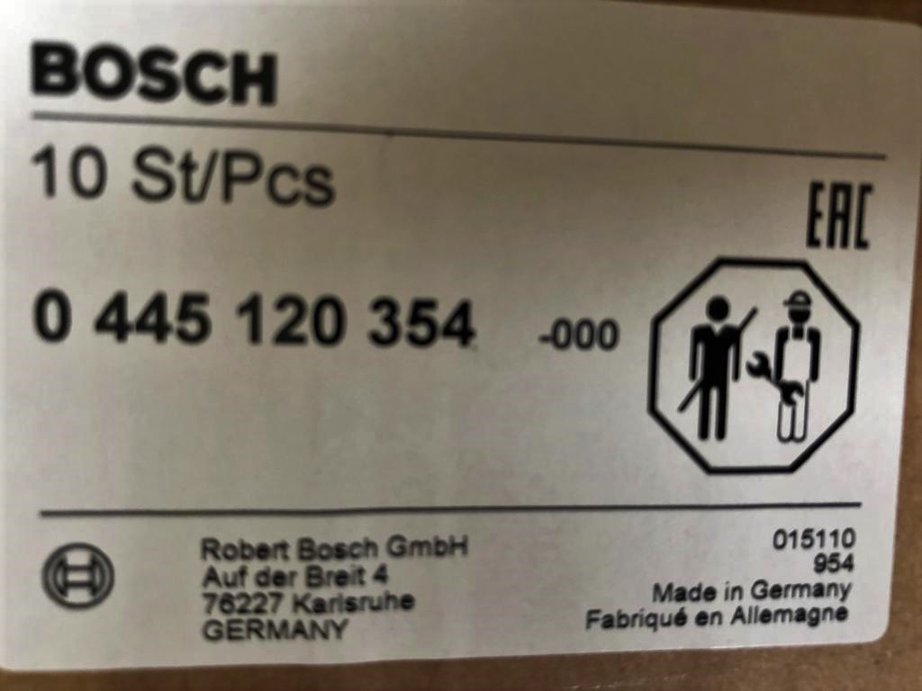 Inyector Bosch. Referencia 0445120354 | Scaortiz, lo primero nuestros ...