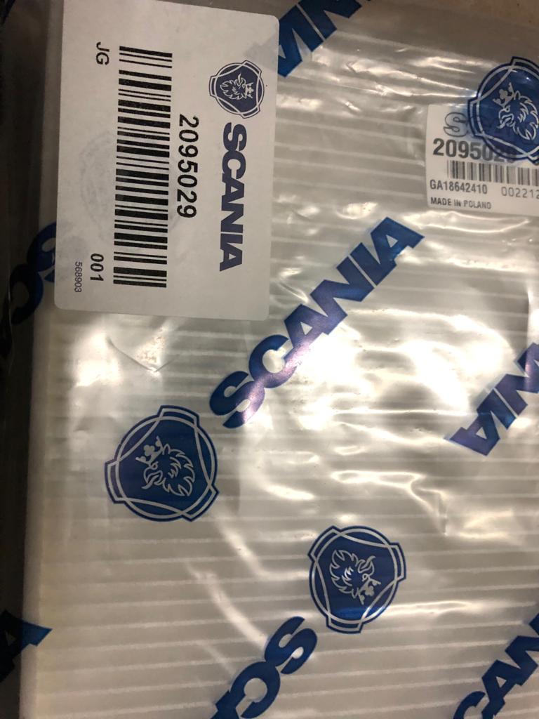 Filtro de habitáculo SCANIA. Referencia 2095029 | Scaortiz, lo primero ...