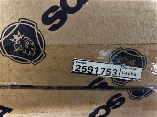 Válvula SCANIA. Referencia 2591753 | Scaortiz, lo primero nuestros clientes