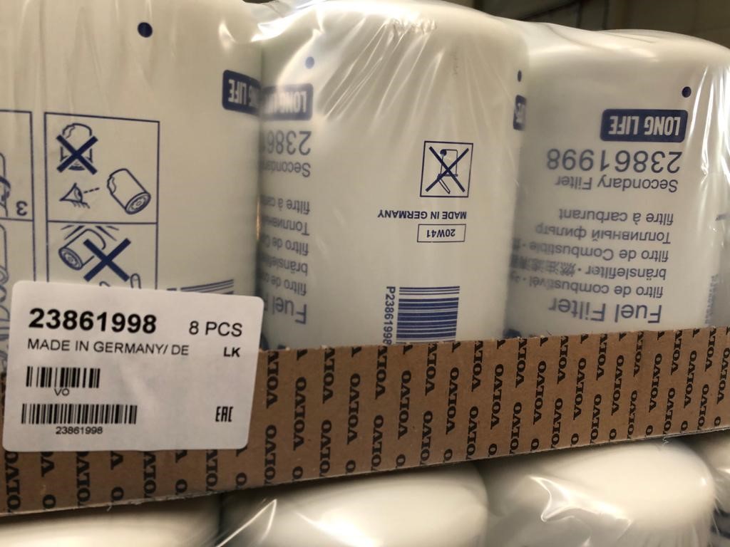 Filtro de combustible VOLVO. Referencia 23861998 | Scaortiz, lo primero ...