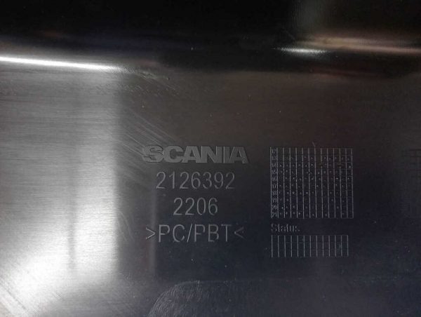 Paragolpes SCANIA. Referencia 2126392 | Scaortiz, lo primero nuestros ...